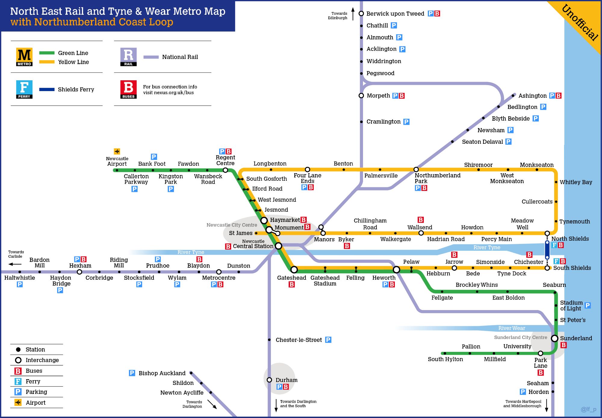 A New Route Map! – The Northumberland Coast Loop